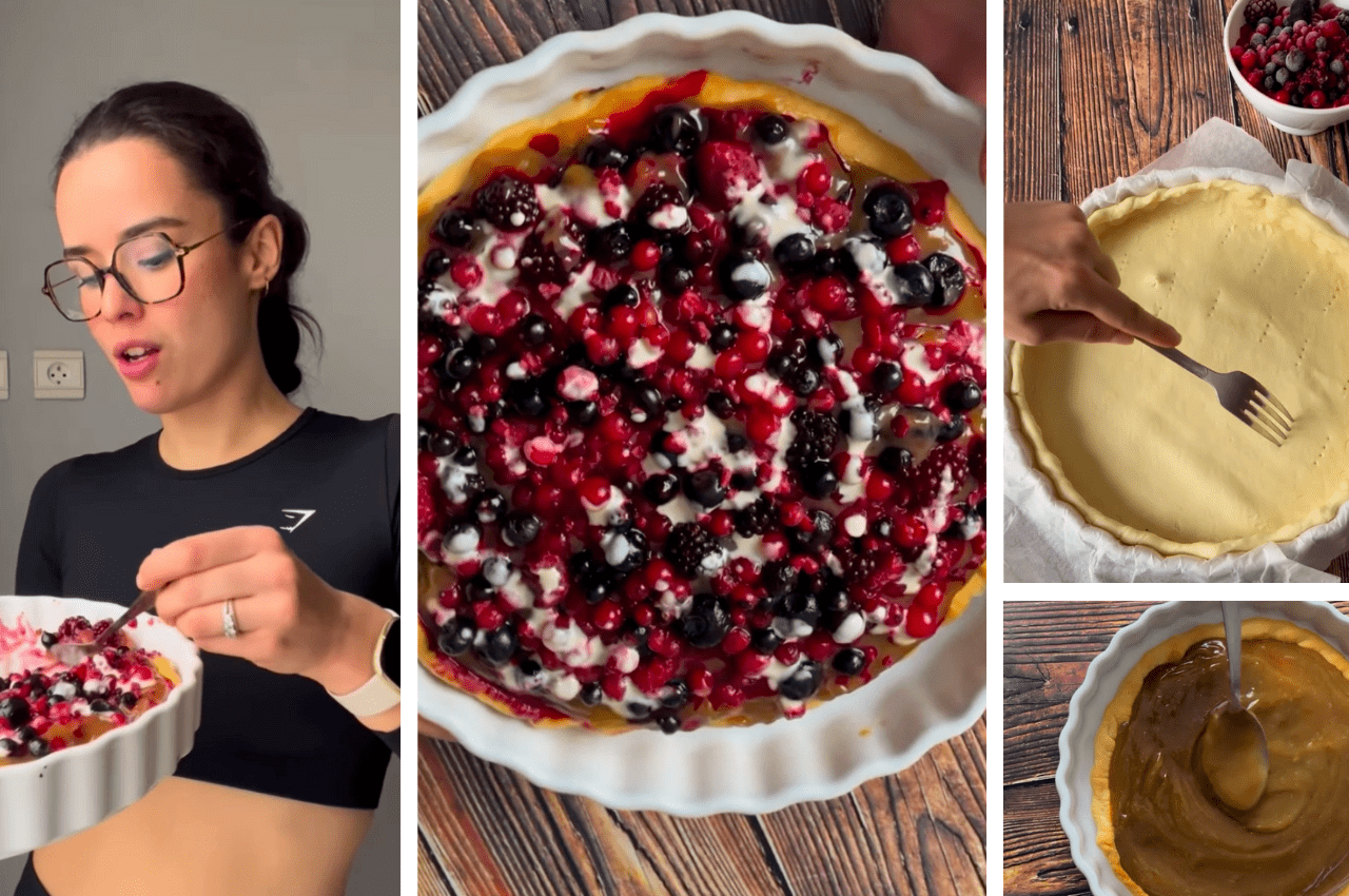 Tarte aux Fruits Rouges Vegan (Express) - Vegan Chloé